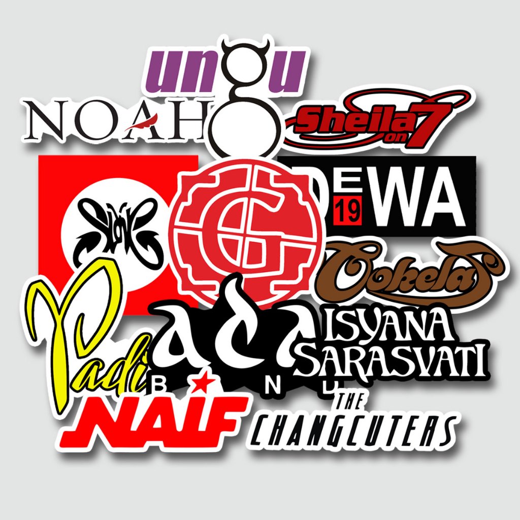 Jual STICKER PACK BAND POP INDONESIA - SHEILA ON 7 / UNGU / NOAH ...