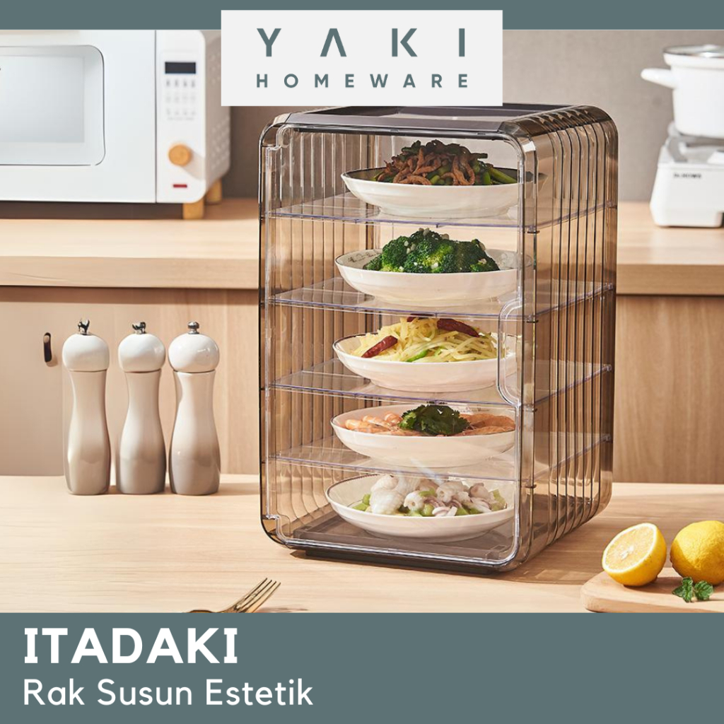 Jual YAKI - ITADAKI Cover Makanan Lemari Tudung Saji Lauk Anti Debu ...