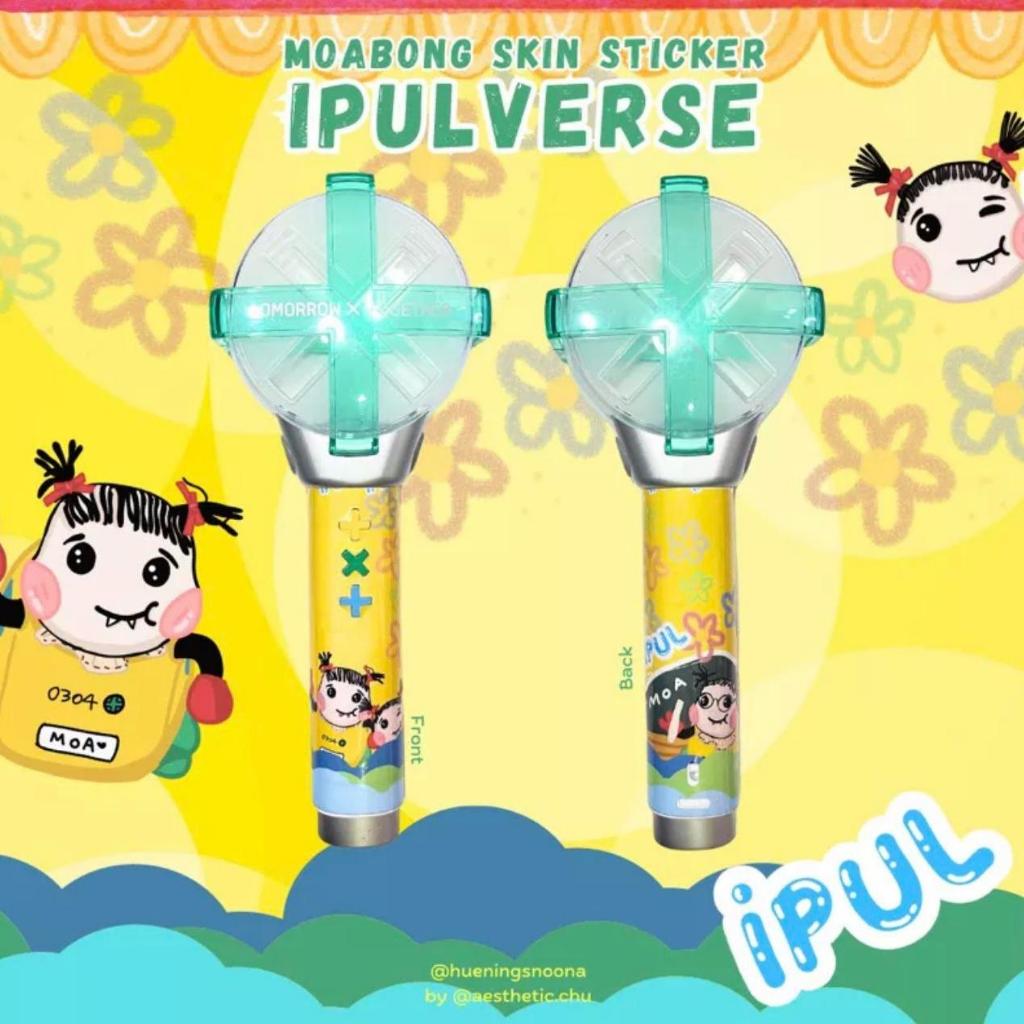 Jual IPUL Skin Sticker MOABONG VERSI 1 Decal TXT bong Light Stick Deco ...