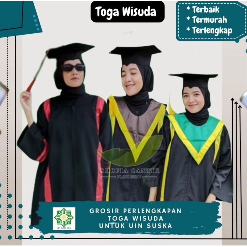 Jual Baju Toga Wisuda S2 UIN SUSKA RIAU | Shopee Indonesia