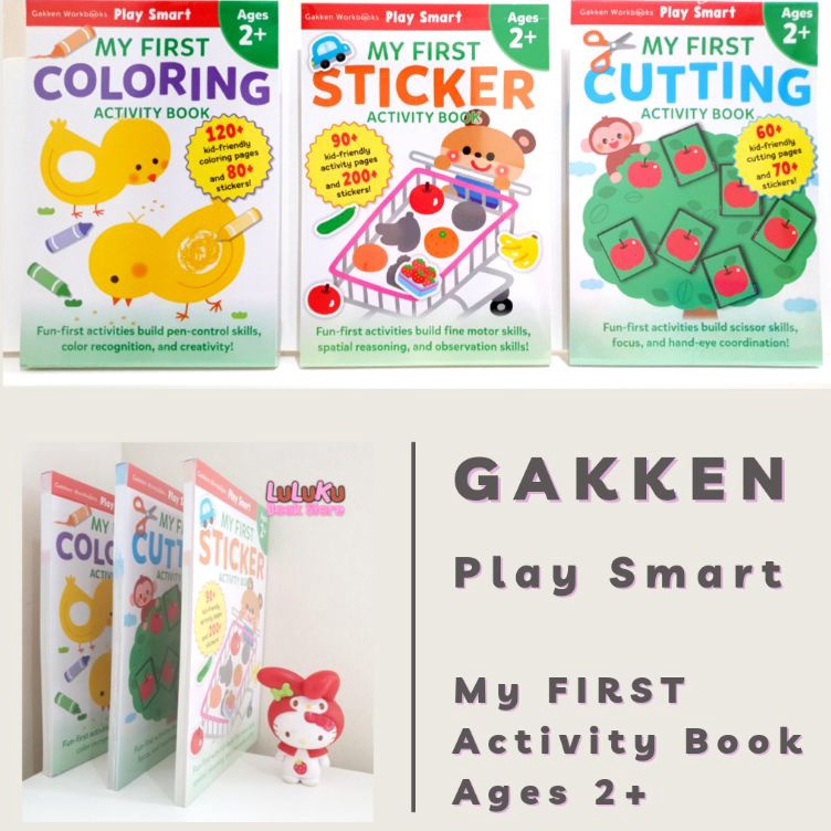 Jual Gakken workbook workbooks Play Smart MY FIRST ACTIVITY BOOK 2 ...
