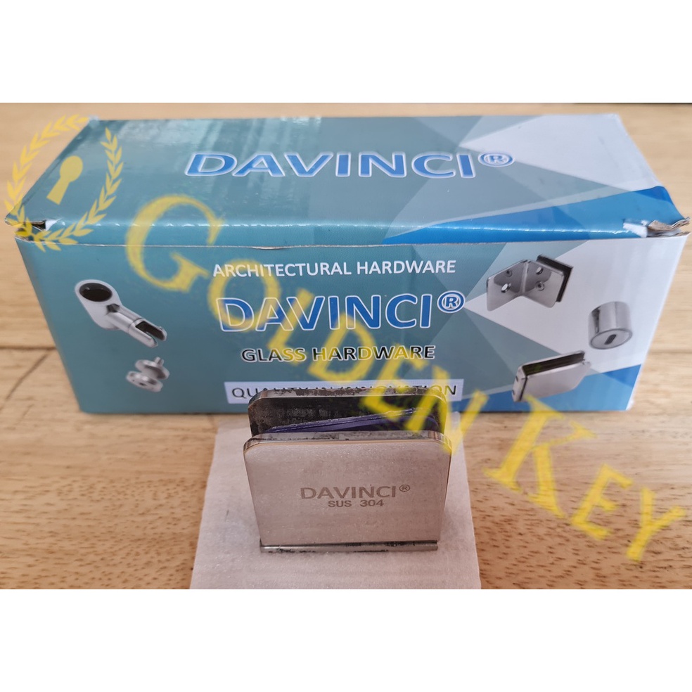 Jual New Arrival Klip Kaca U Davinci Glass Clip Jepitan Pintu Kaca ke Tembok Stainless Steel SUS ...
