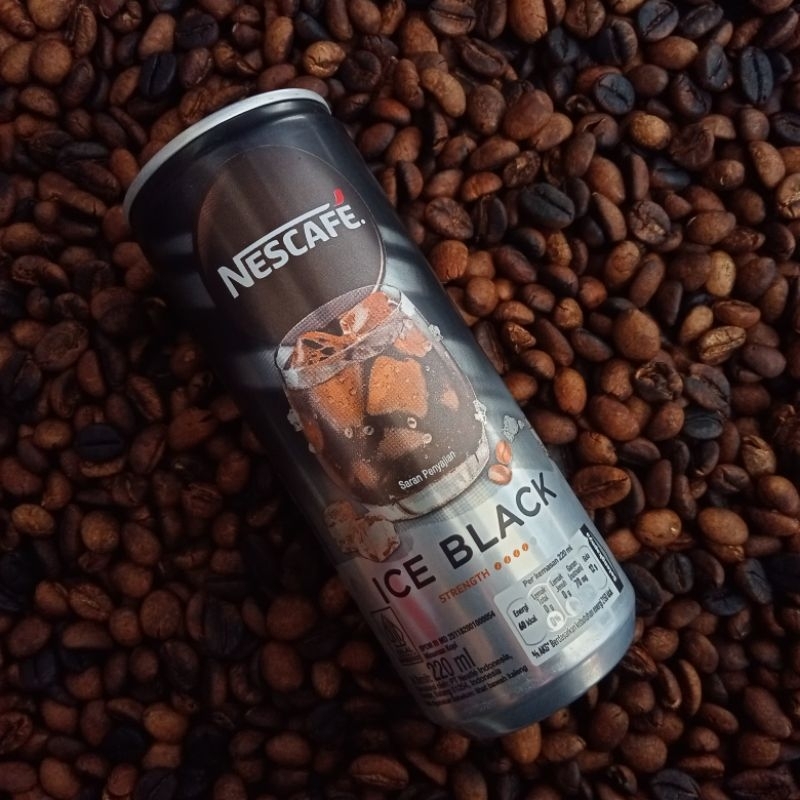 Jual NESCAFE Kopi Minuman Kaleng Rasa Ice Black 220ml | Shopee Indonesia