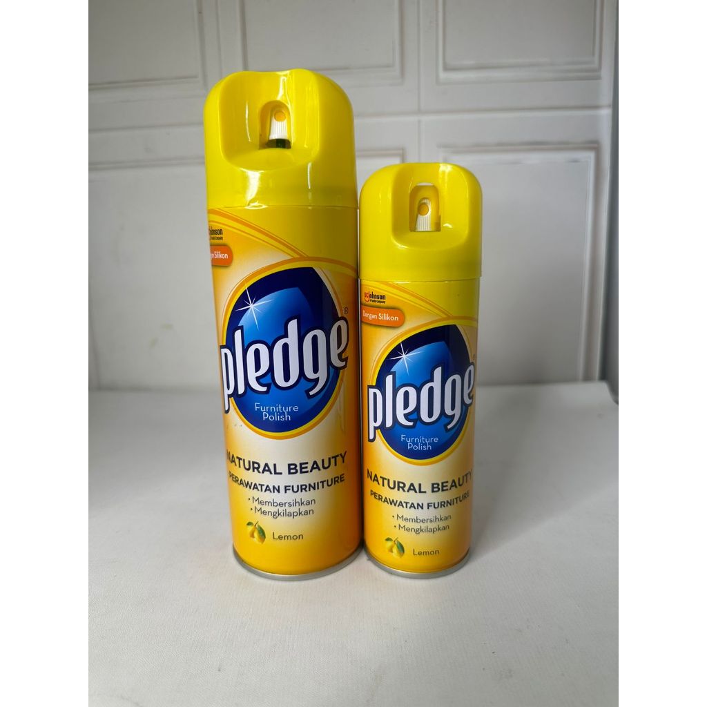 Jual Pledge Spray Aerosol Kecil Orange Lemon 160gr Pledge Silikon ...