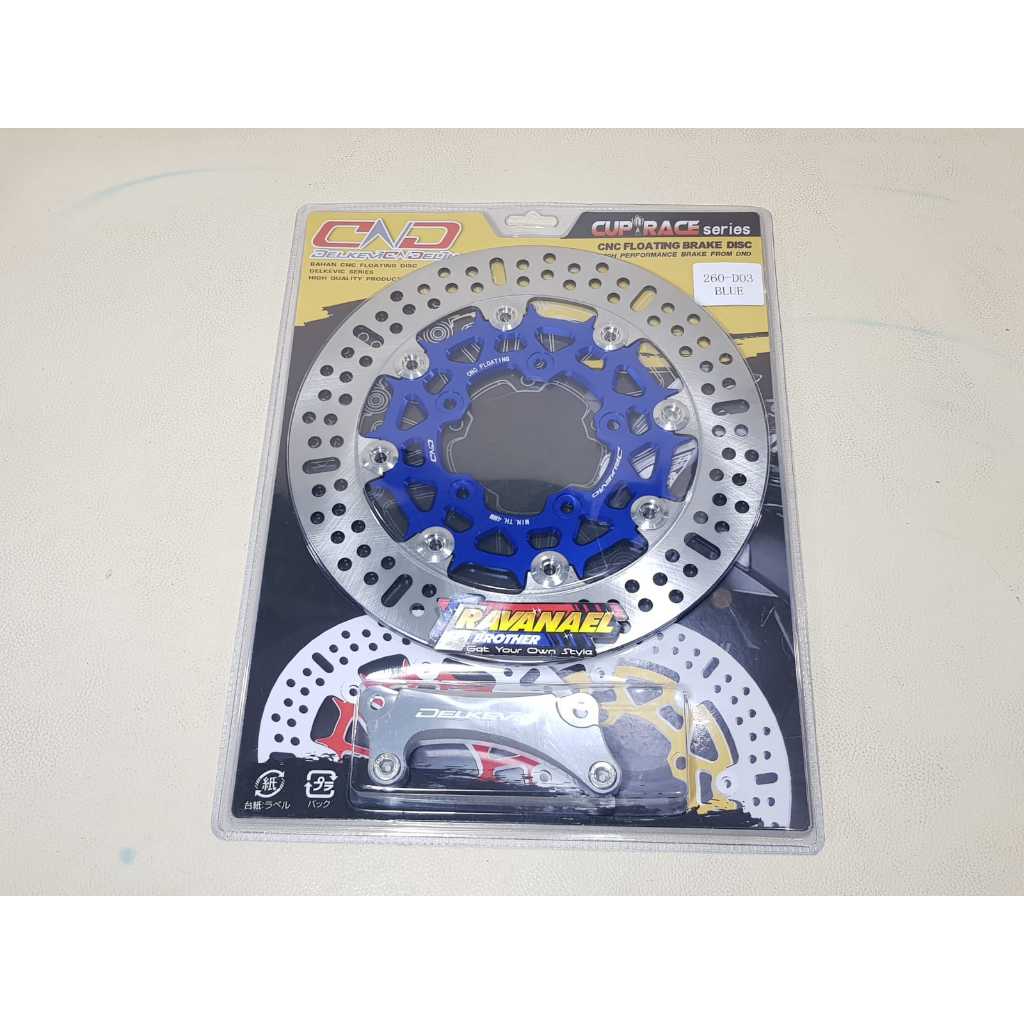 Jual Piringan Cakram Disc Brake Delkevic Floating Vario 150 New 260 mm ...