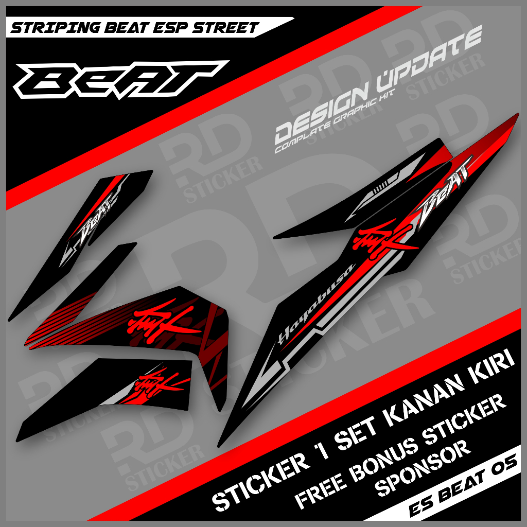 Jual 05 Striping Striping Beat Fi Esp Street 2016 2017 2018 2019