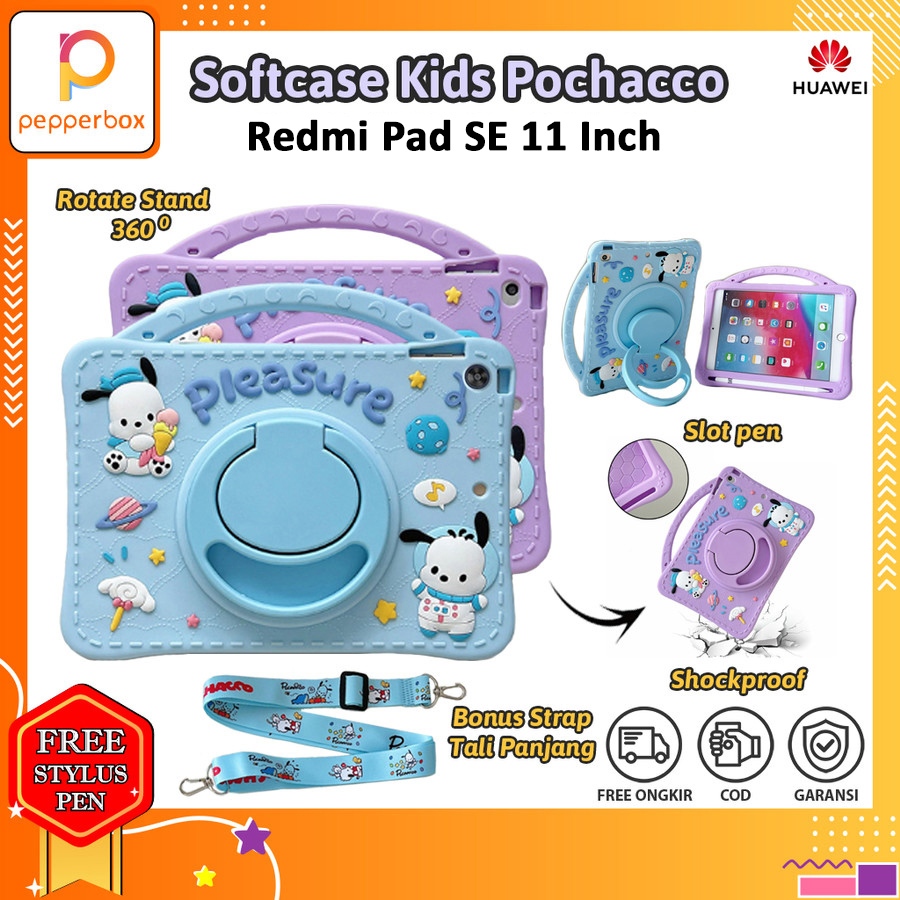Jual Case Redmi Pad SE 11 Inch Softcase Pochacco Kartun Anak Casing ...