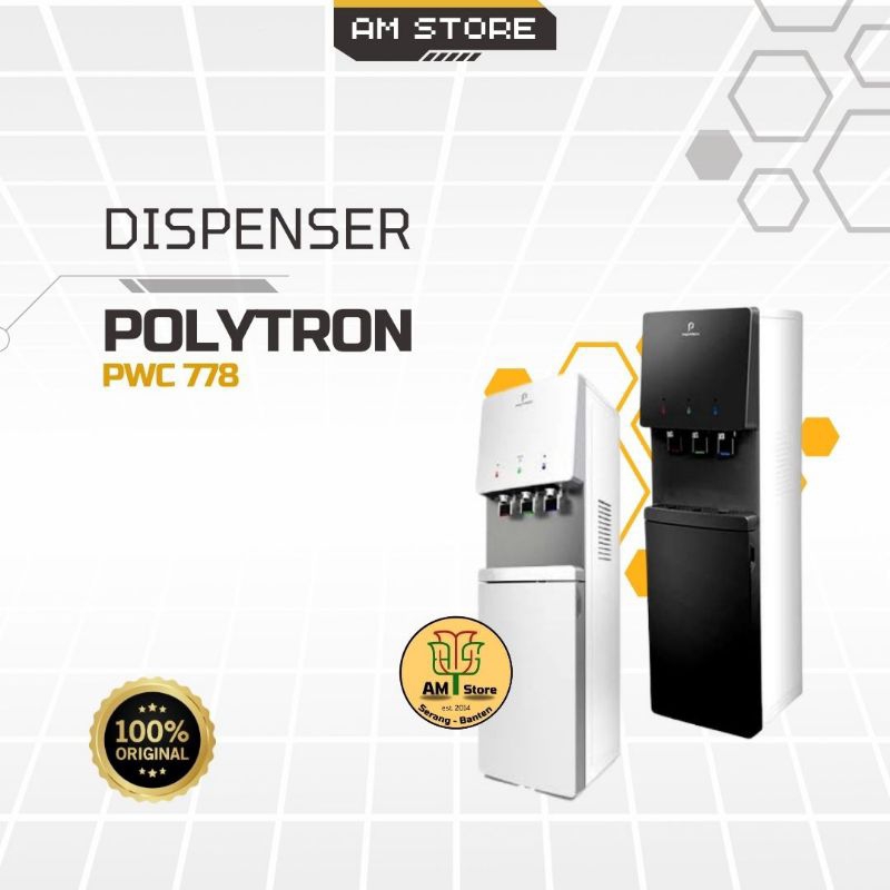 Jual Dispenser Polytron PWC 778 (Galon Bawah) | Shopee Indonesia