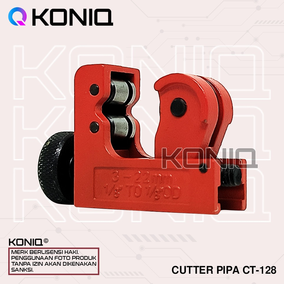 Jual CUTTER PIPA CT-128 / PEMOTONG PIPA AC / TUBE CUTTER | Shopee Indonesia