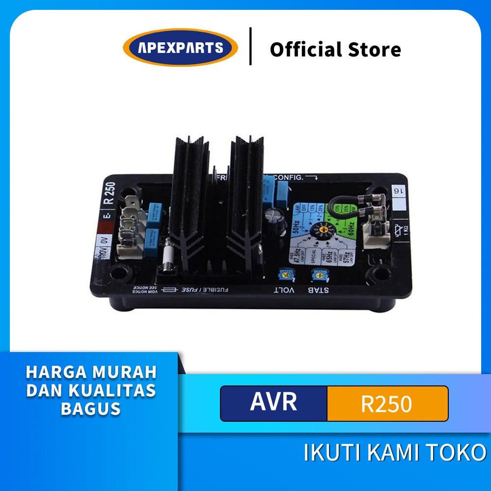 Jual AVR Genset R250 AVR R250 Generator R 250 Alternator OEM | Shopee ...