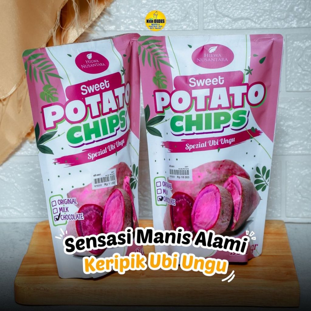 Jual Keripik Ubi Ungu Ubi madu / Keripik Ketela / oleh - oleh khas ...
