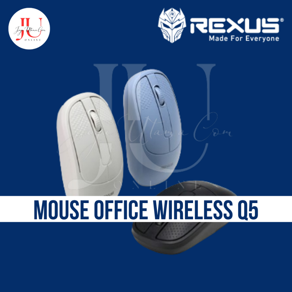 Jual Rexus Mouse Office Wireless Q5 Original | Shopee Indonesia