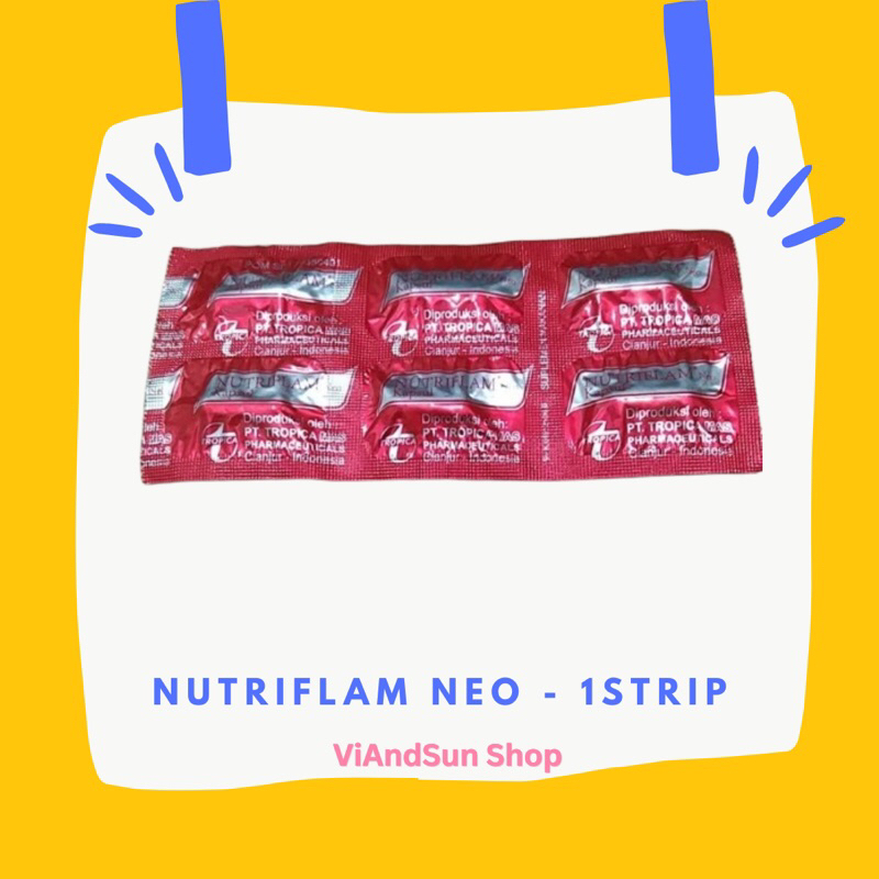 Jual Nutriflam Neo - 1 Strip | Shopee Indonesia
