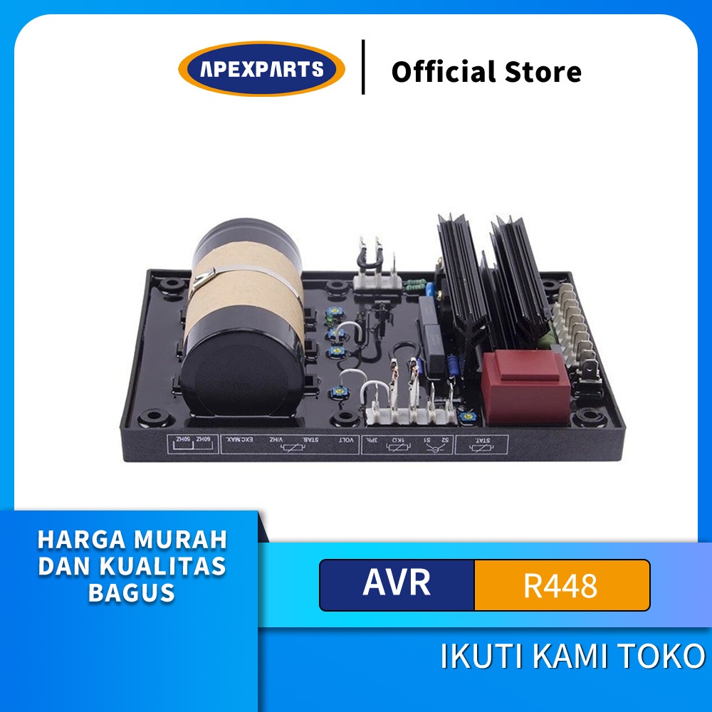 Jual AVR Generator R448 AVR Genset R 448 OEM | Shopee Indonesia