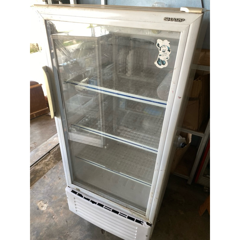 Jual Showcase Sharp 3 rak sedang ( seken ) tipe sch-170 ps | Shopee ...