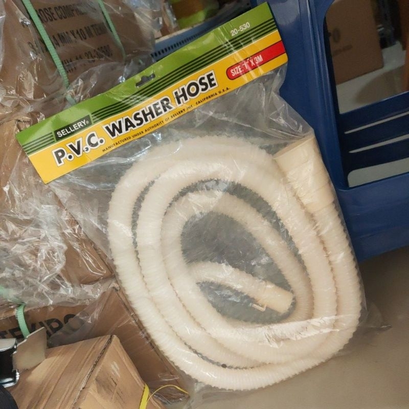Jual Selang mesin cuci 1in x 3 meter SELLERY 20-530 PVC washer hose 1 ...