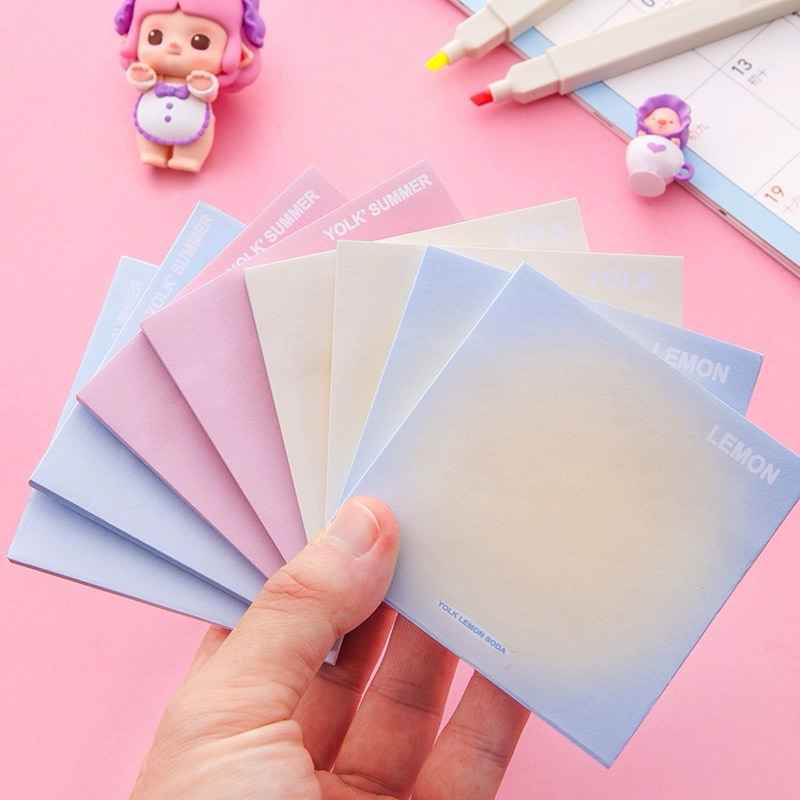 Jual Sticky Notes Memopad Persegi Motif Gradasi Serba Guna Kertas Memo ...