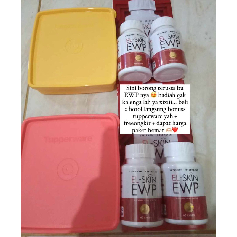 Jual 100% Original kolagen Elskin EWP BPOM dan halal / Ewp collagen ...