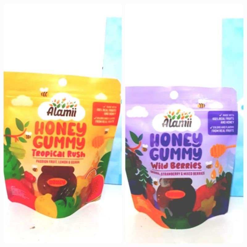Jual Alamii Honey Gummy Tropical Rush / Wild Berries | Shopee Indonesia