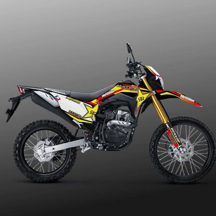 Jual Decal stiker variasi motor honda crf 150 L sticker full body motif ...