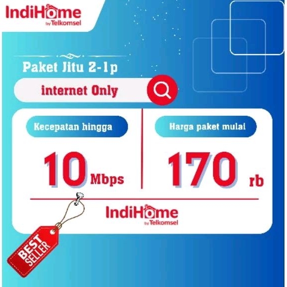 Jual GANTI PAKET INDIHOM 10MBPS ( Internet Only ) | Shopee Indonesia