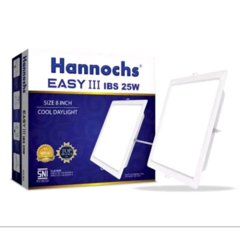 Jual Hannochs downlight LED easy II IBS 3w, 5w, 7w, 9w, 12w, 15w, 20w & 25w / lampu downlight ...