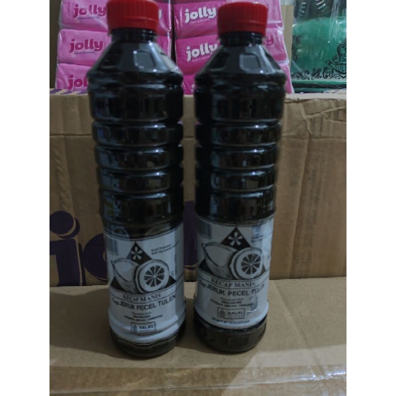 Jual kecap manis cap jeruk pecel tulen kemasan botol plastik 600ml ...