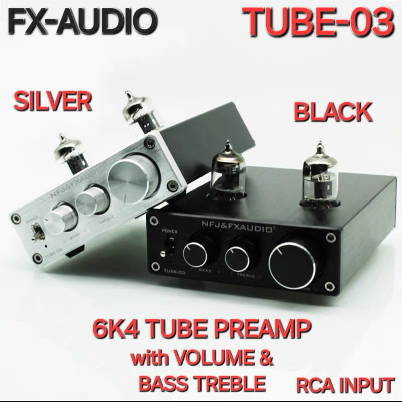 Jual FX-AUDIO TUBE-03 Vacuum Tube Pre-Amplifier HiFi Audio - 6K4 Tube ...