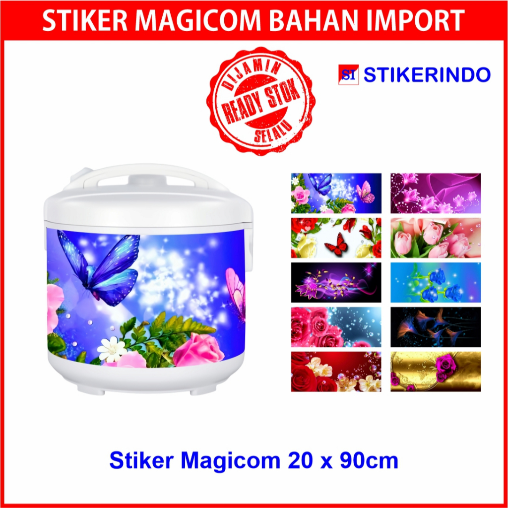 Jual Stiker Mejikom Sticker Magicom / Magic com Cantik | Shopee Indonesia