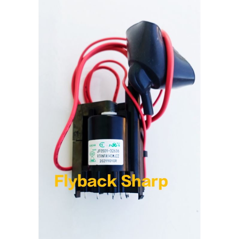 Jual FBT FLYBACK TV SHARP SLIM JF0501-32636 RTRNFA143WJZZ | Shopee ...