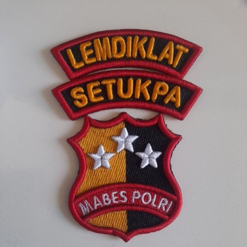 Jual MABES POLRI SETUKPA LEMDIKLAT BORDIR TIMBUL | Shopee Indonesia