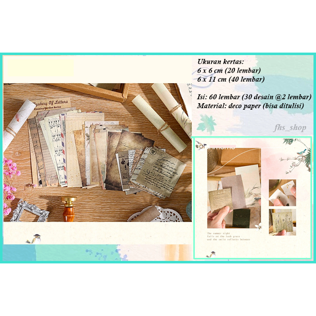 Jual 60 Lembar Scrapbook Paper Jurnal Kit Scrapbook Kit Paper Scrapbook ...