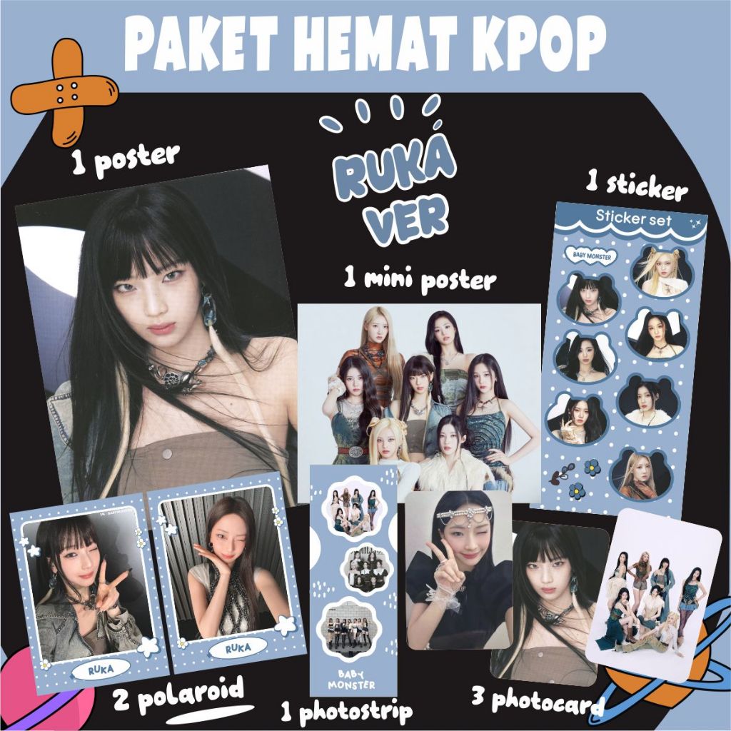 Jual (PACKING BOX) PAKET HEMAT KPOP 8K BABYMONSTER - SHEESH | Shopee ...