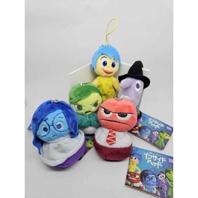 Jual INSIDE OUT boneka keychain bagcharm ganci pixar disney JOY ANGER ...