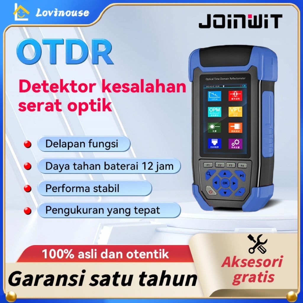 Jual Joinwit Fiber Optic OTDR Tester JW3302SJ Optical Time Domain ...