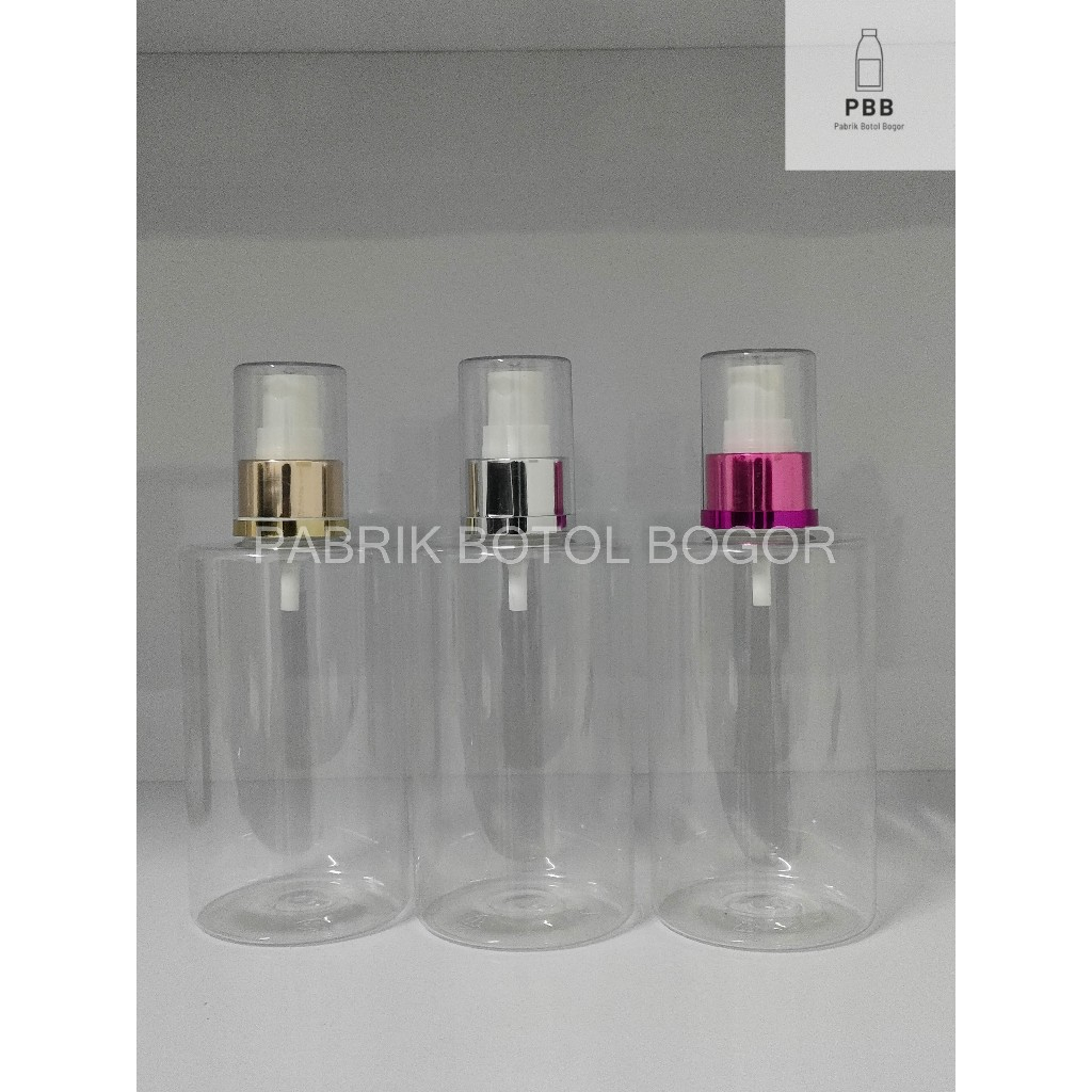 Jual BOTOL RF DIOLY 250ML SPRAY FULLCAP SILVER GOLD 250 ML CLEAR PET | Shopee Indonesia