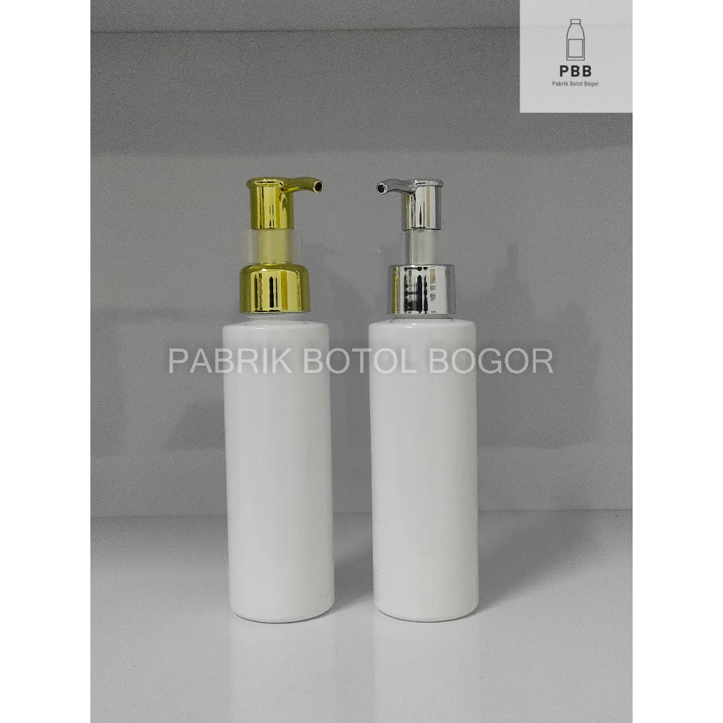 Jual BOTOL PLASTIK 100ML RF PUTIH TUTUP PUMP CLIP OIL SILVER LUXURY 100 ML - Putih | Shopee ...