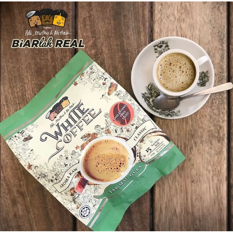 Jual Ali Muthu & Ah hock White Coffee No sugar / Tanpa Gula | Shopee ...