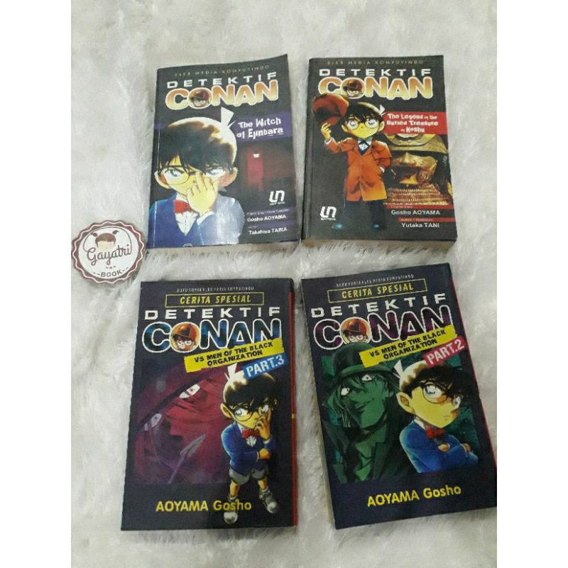 Jual Cerita Spesial Detektif Conan, Conan Movie, Light Novel Conan, & Reader Choice - Komik ...