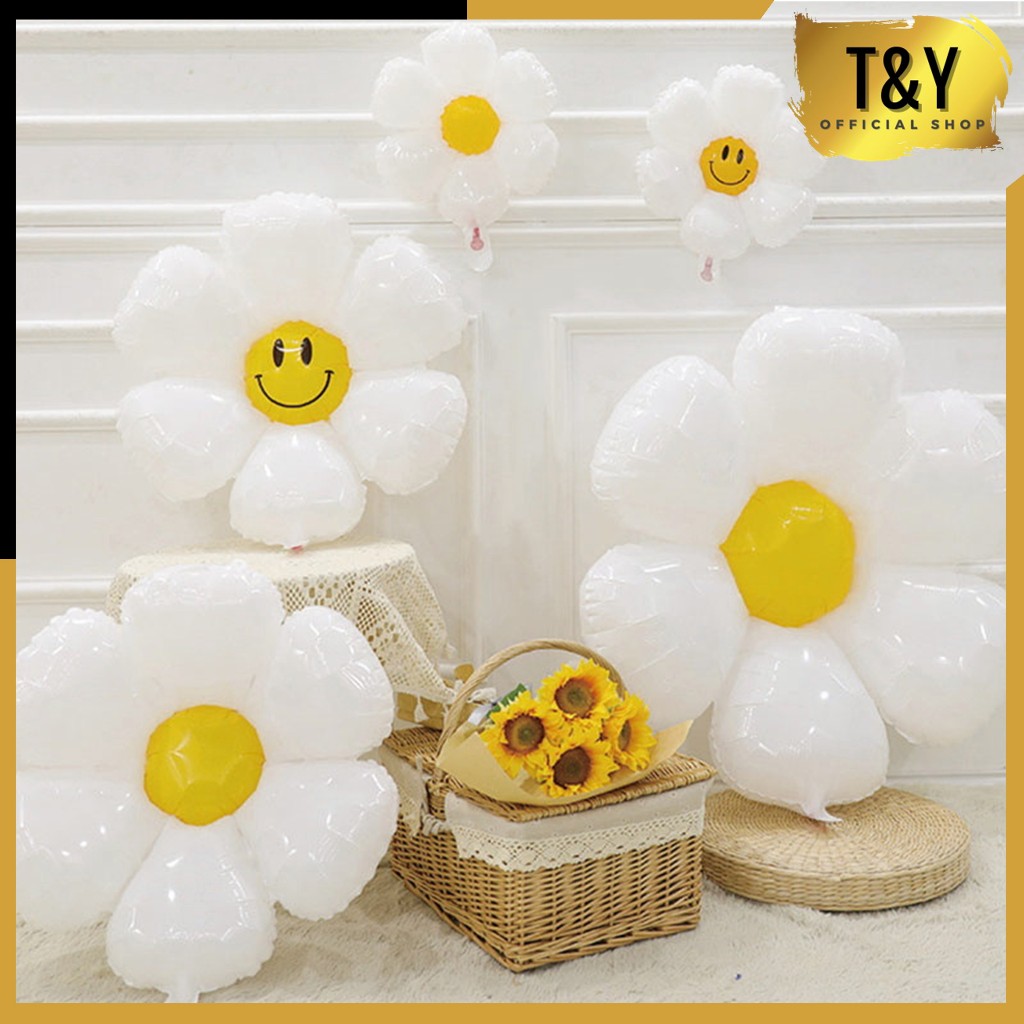 Jual T&Y Balon Bunga Daisy Ukuran Besar Mini Sedang Jumbo Balon ...
