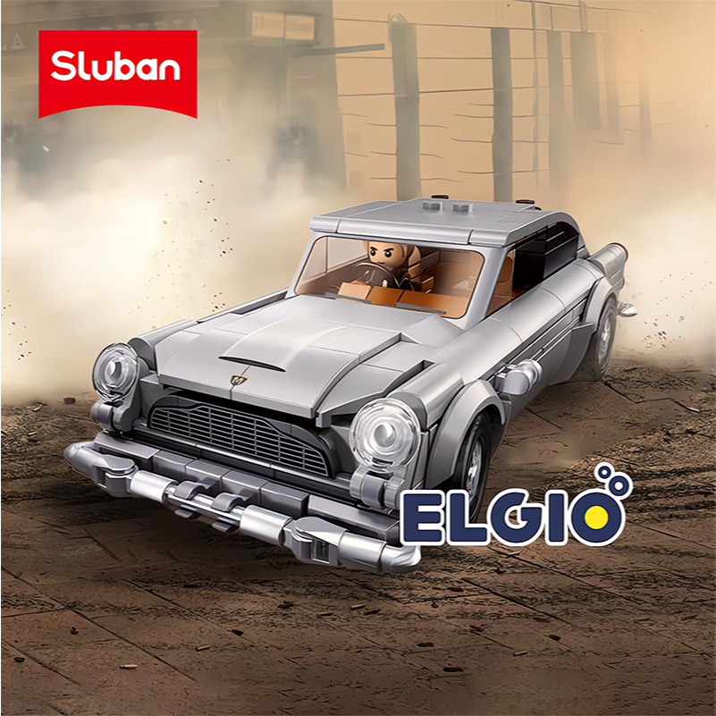 Jual Sluban Bricks Mobil Classic 2in1 Secret Agent Car DB5 B1125 ...