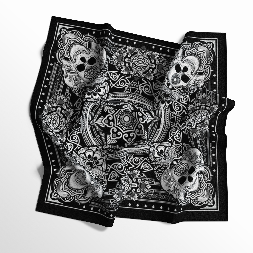 Jual CAPITAL - Syal bandana motif batik mandala - slayer multifungsi ...