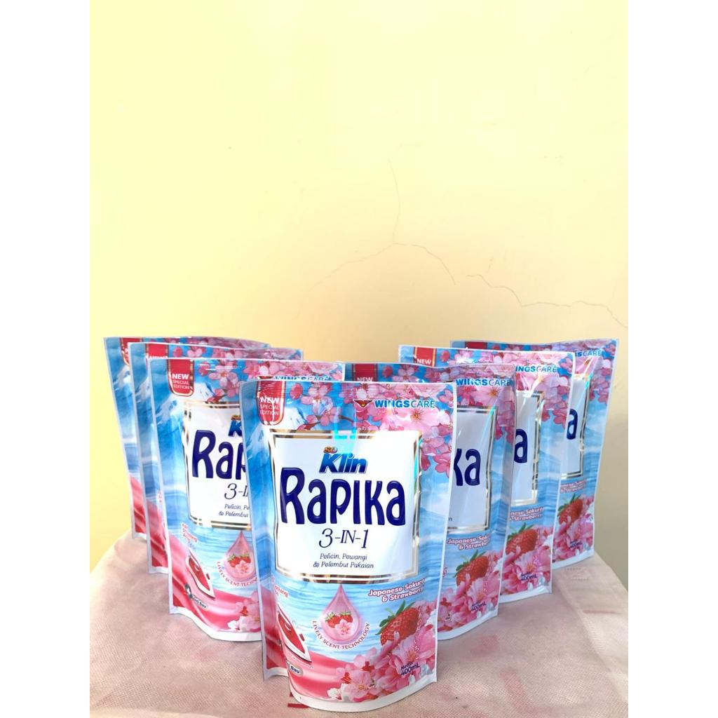 Jual Rapika Refill 400ml japanese sakura & strawberry | Shopee Indonesia