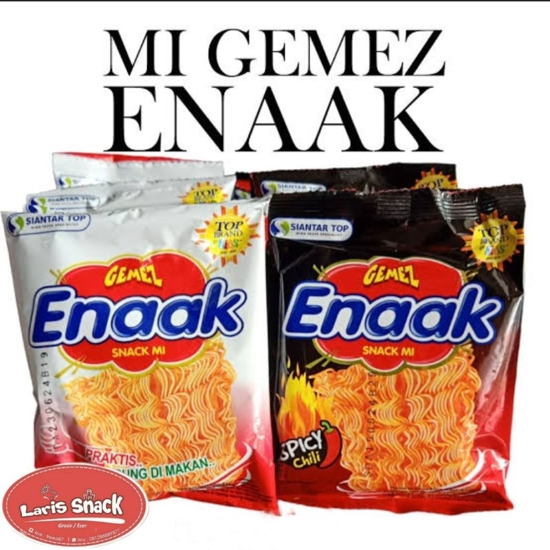 Jual Snack Mie Gemez Enaak (isi 20) | Shopee Indonesia