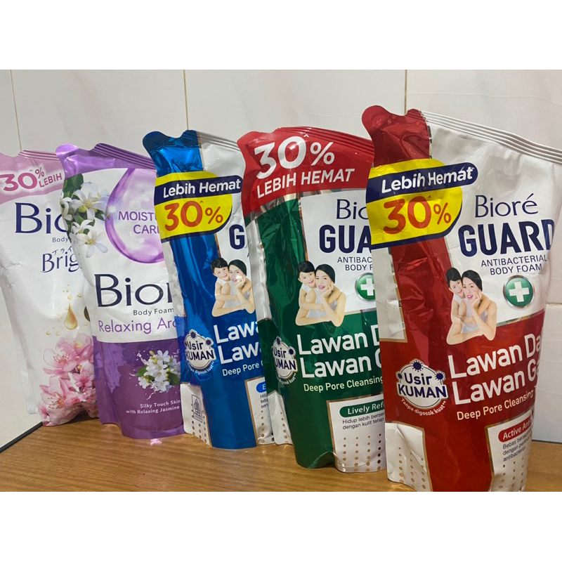Jual Biore Body Wash Refill 800ml | Shopee Indonesia