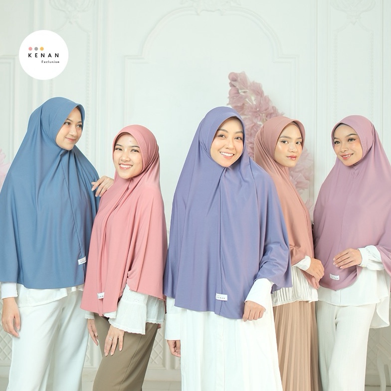 Jual ART G8Y KENAN HIJAB BERGO SYARI JUMBO SABRINA JERSEY | Shopee ...