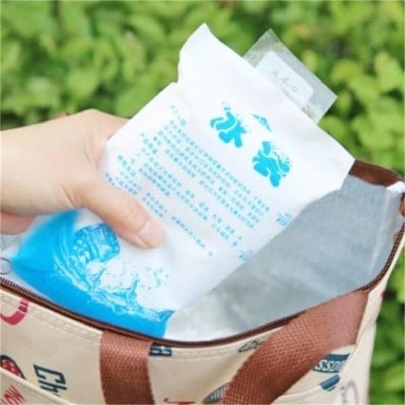 Jual Ice Gel Pack 200 ML Blue Cool Jelly Cooler Kantong Air Es ...