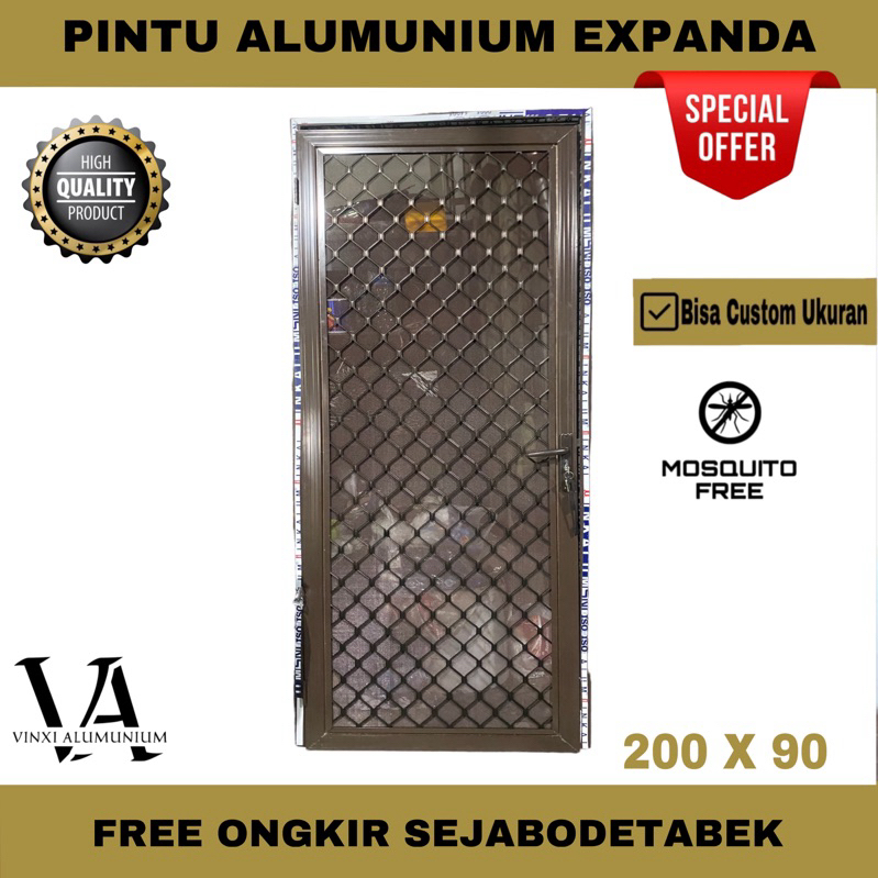 Jual Pintu Alumunium Expanda | Shopee Indonesia