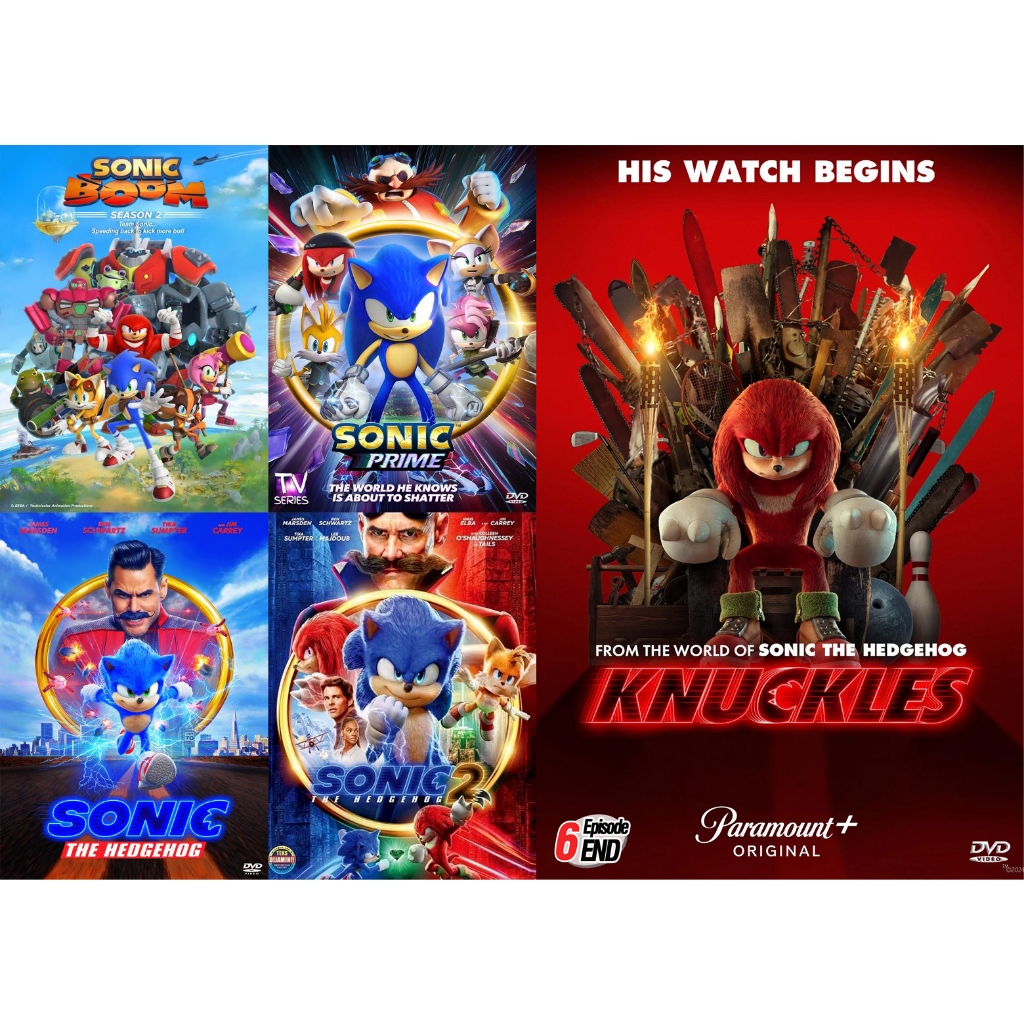 Jual Sonic Boom - Sonic Prime - Knuckles Serial + Flashdisk Sandisk 32 ...