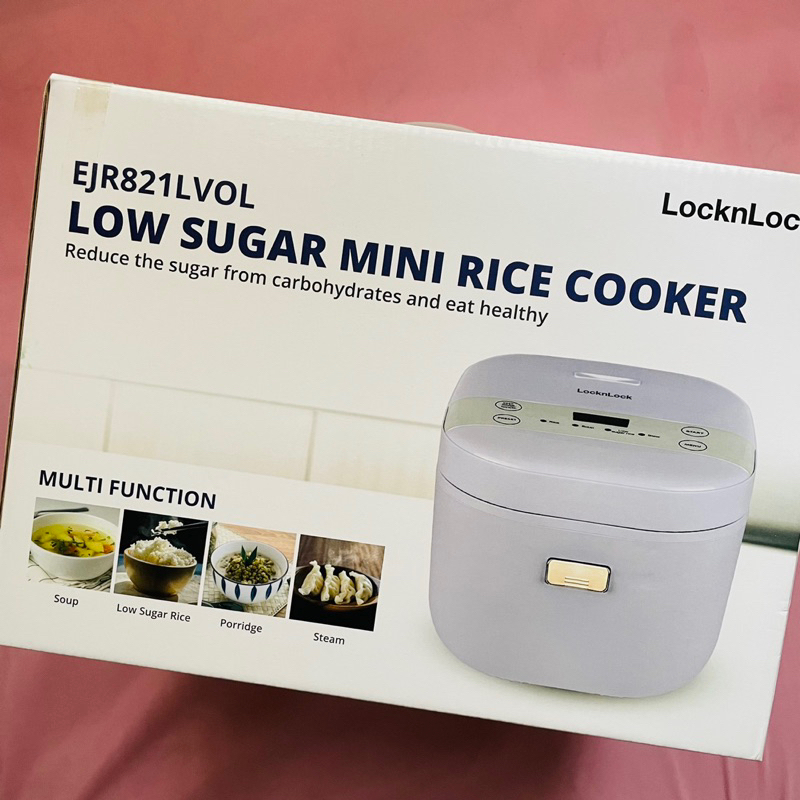 Jual LOCK n LOCK Rice Cooker Low Sugar / Low Carbo NEW | Shopee Indonesia